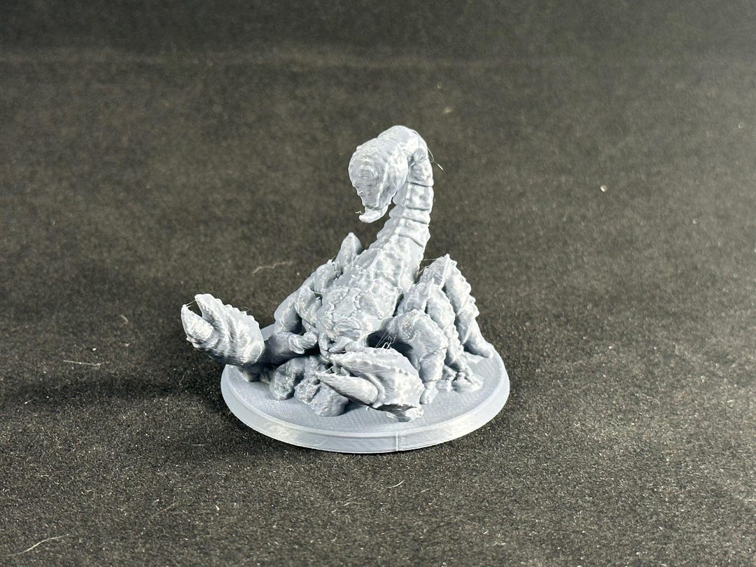 Giant Scorpion Miniature - 28mm Scale for Dungeons & Dragons ...