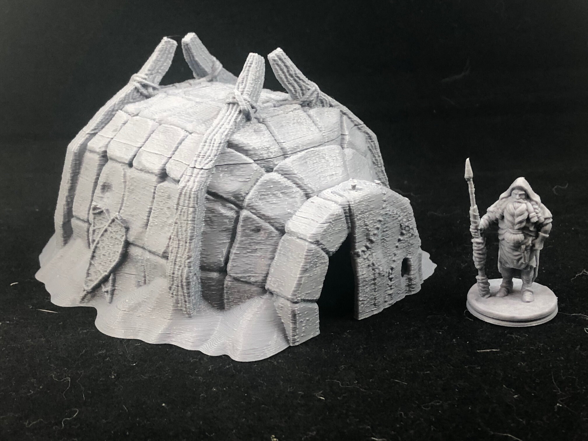 Ice Hunter - 28mm D&D Terrain and Miniatures - Etsy