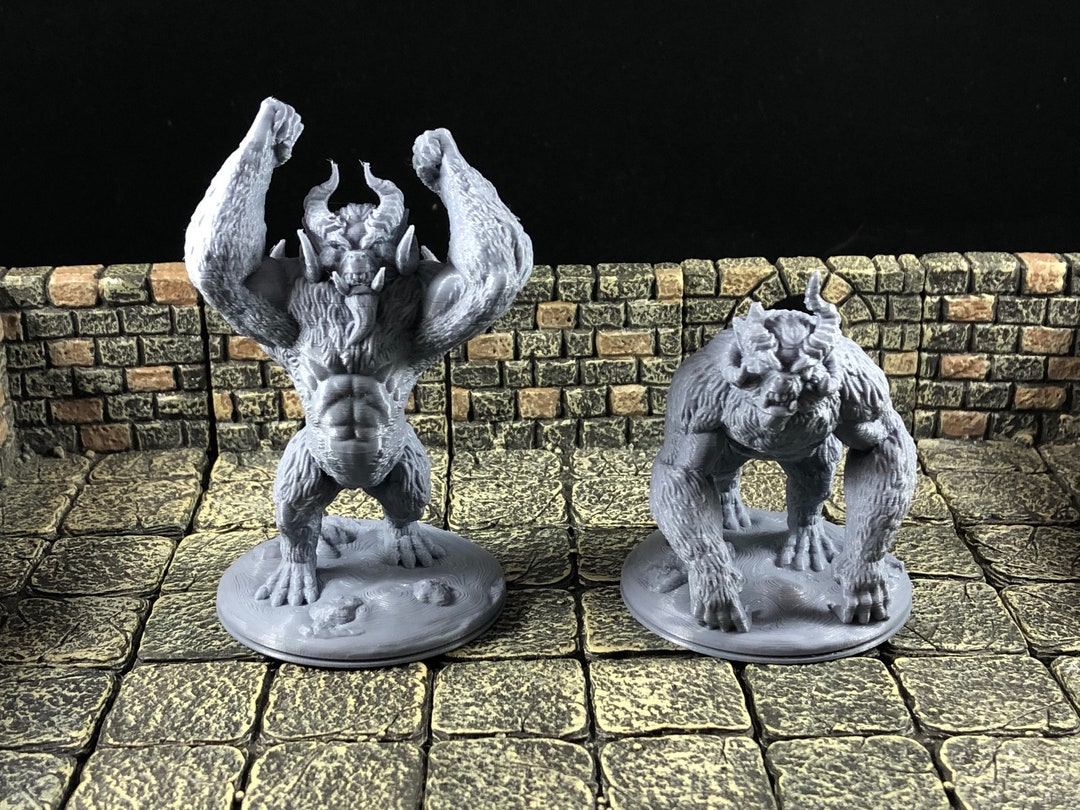 Yeti - 28mm D&D Miniature - Etsy