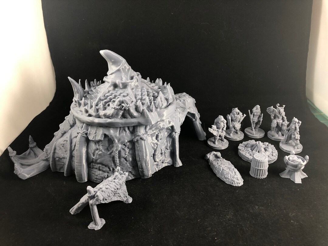 Fishermans Hut - Dnd Terrain in 28mm Scale - Etsy