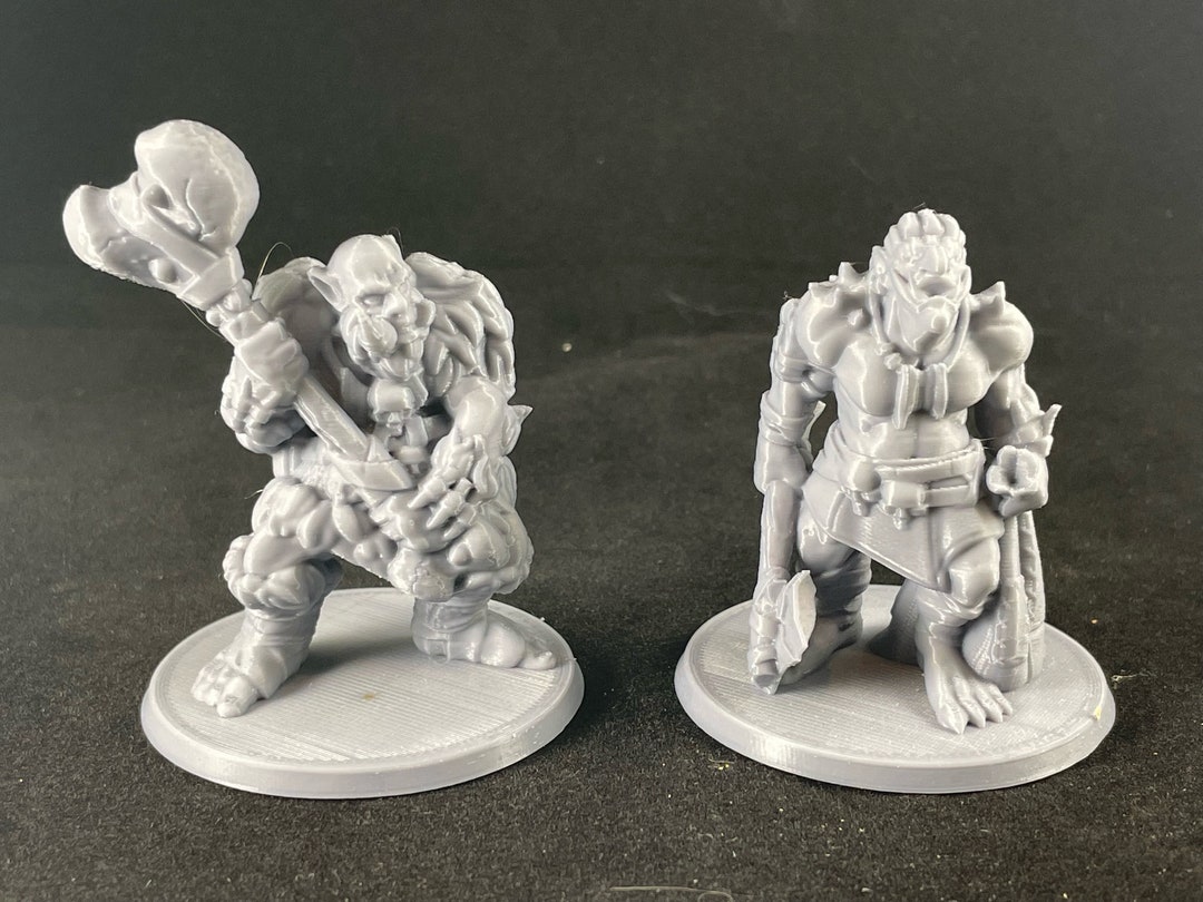 Trolls - 28mm Scale D&D Miniatures - Etsy