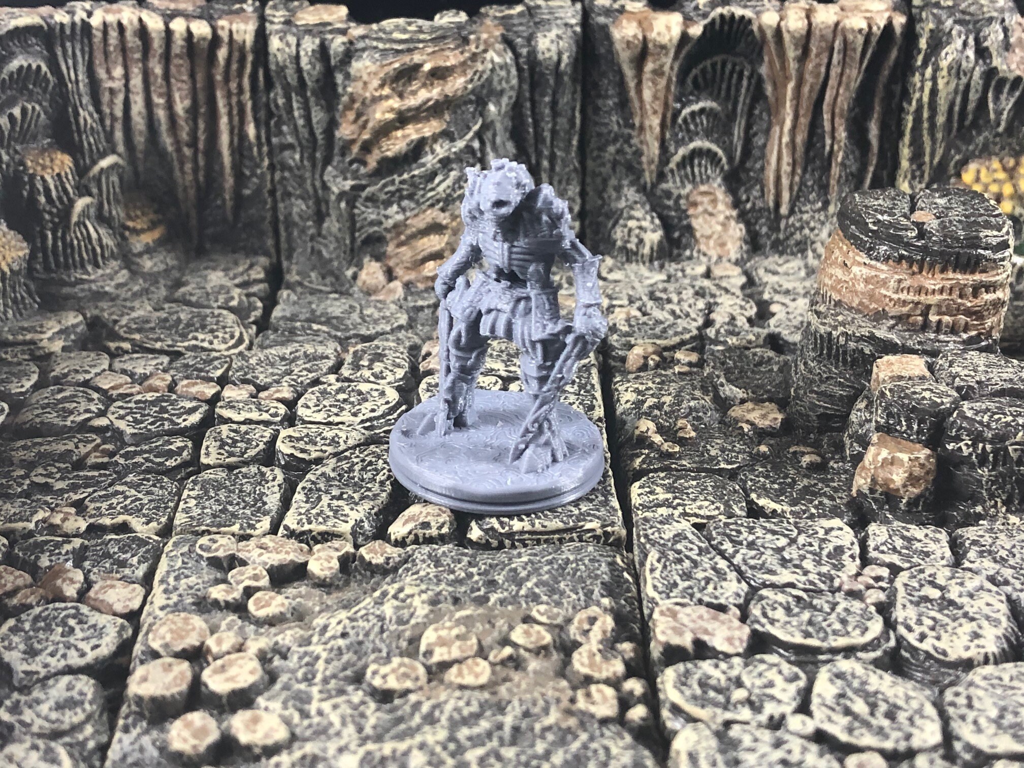 Frozen Skeletons - 28 Mm D&D Miniature - Etsy
