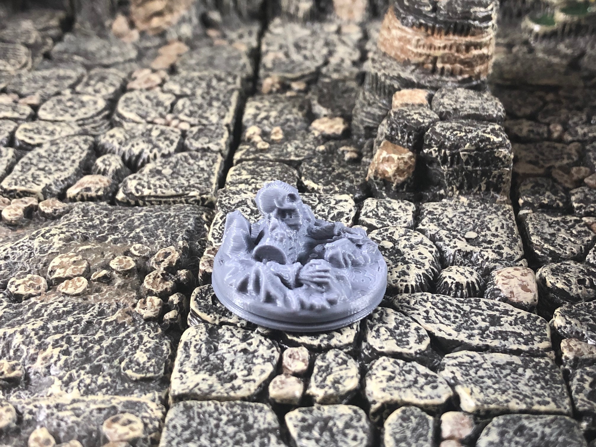 Frozen Skeletons - 28 Mm D&D Miniature - Etsy