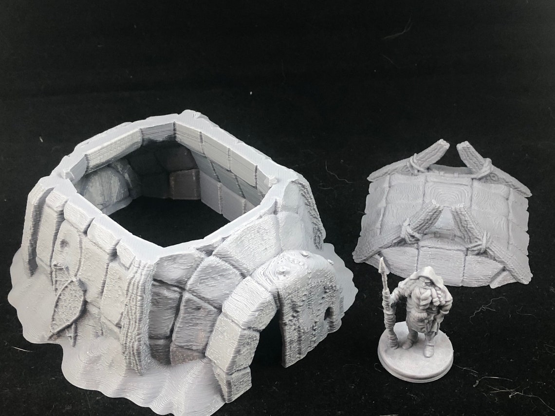 Ice Hunter - 28mm D&D Terrain and Miniatures - Etsy