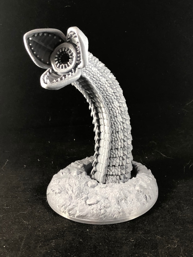 Giant Sand Worm 28mm Scale D&D Miniature - Etsy