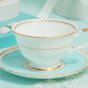 Hankook Chinaware royal Pale Blue Coffee/tea 2 Sets 4pc, With Tea Pot ...