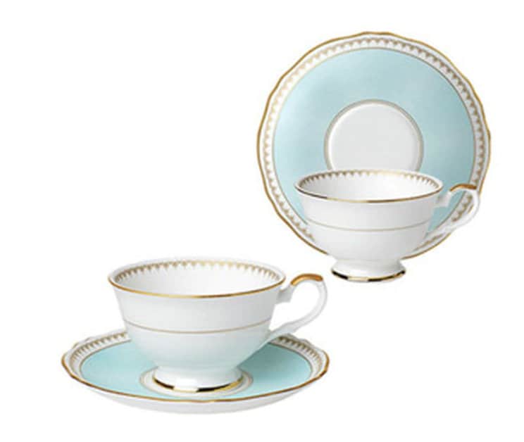 Hankook chinaware Royal Pale Blue Coffee/Tea 2 Sets 4pc - Etsy.de