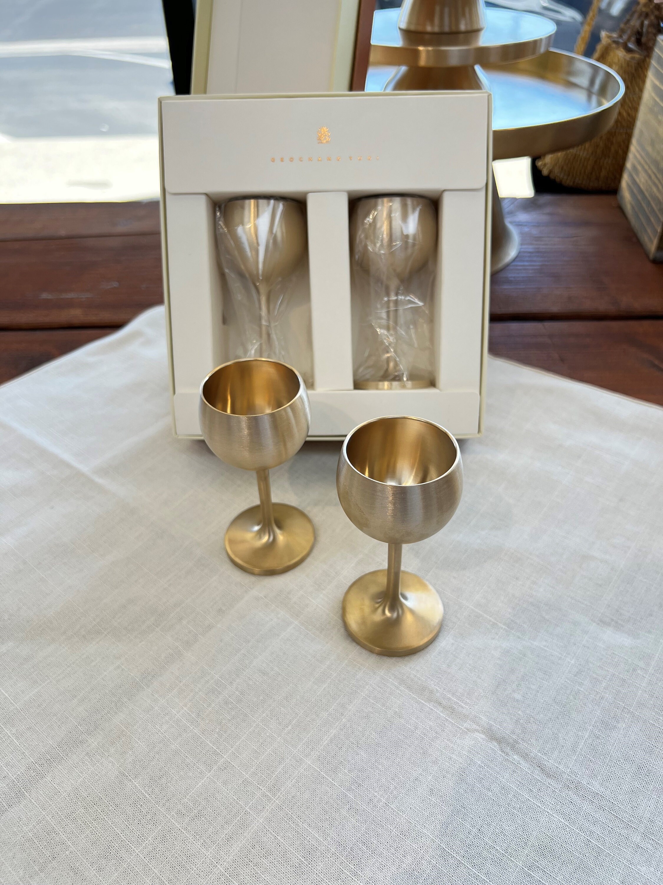 Korean Premium Bronzeware BANGJJA YUGI 한국 유기 놋그릇 - Spirit Liquor Cup ...