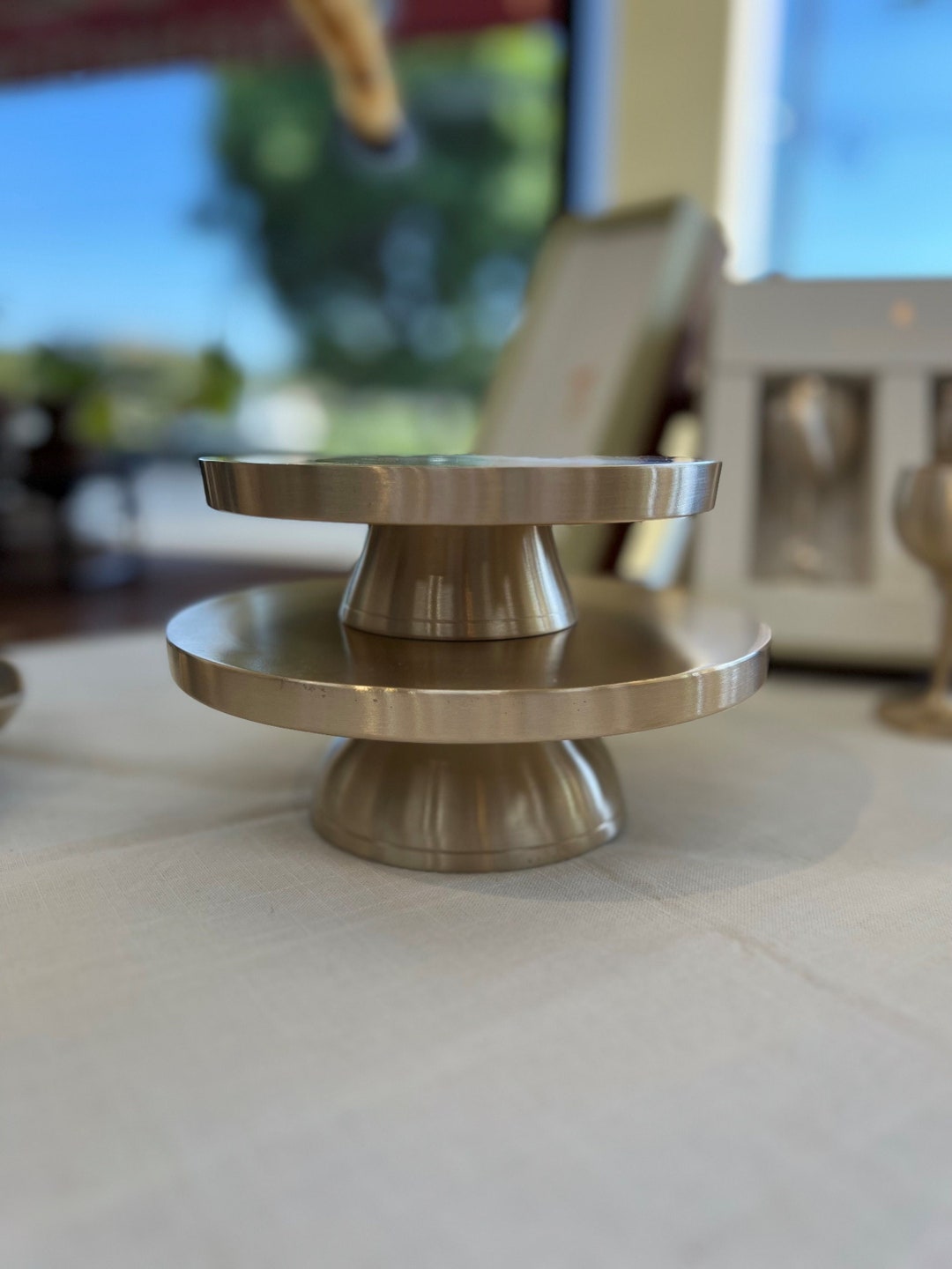 Korean Premium Bronzeware BANGJJA YUGI 한국 유기 놋그릇 - Korean Small Table ...