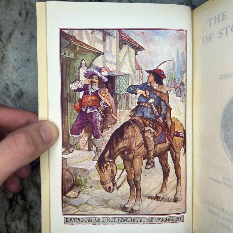 Antique Story Book - Etsy