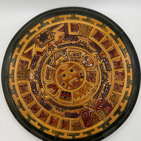 Aztec on Wood - Etsy