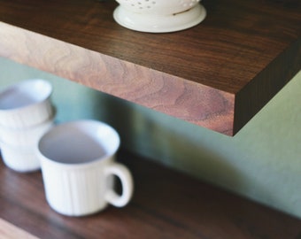 Walnut Shelf - Etsy