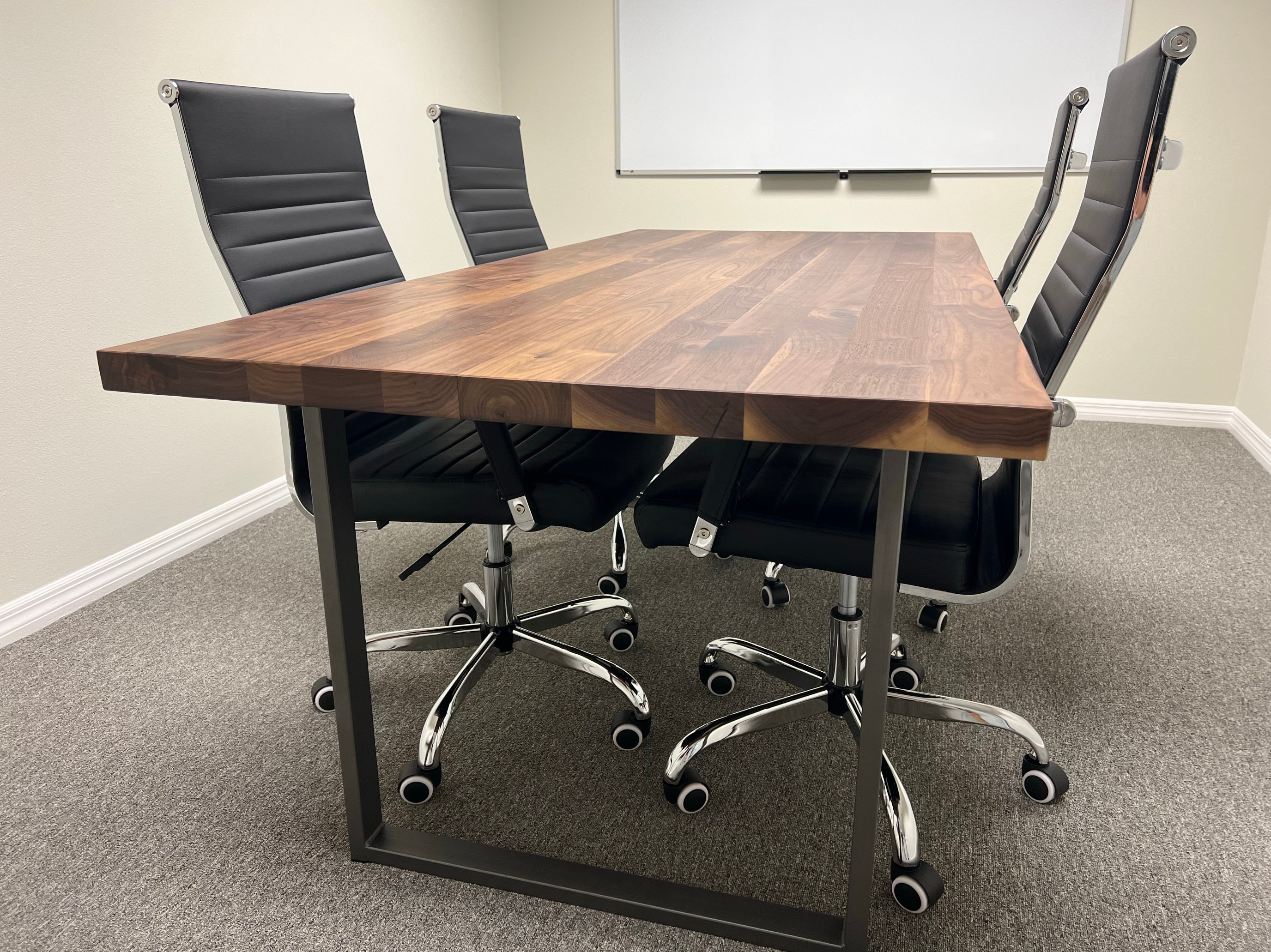 Solid Walnut Conference Table - Etsy