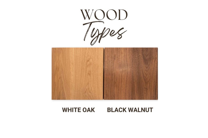 Customizable Solid Oak Table - Modern White Oak Bar Top, Console Table ...
