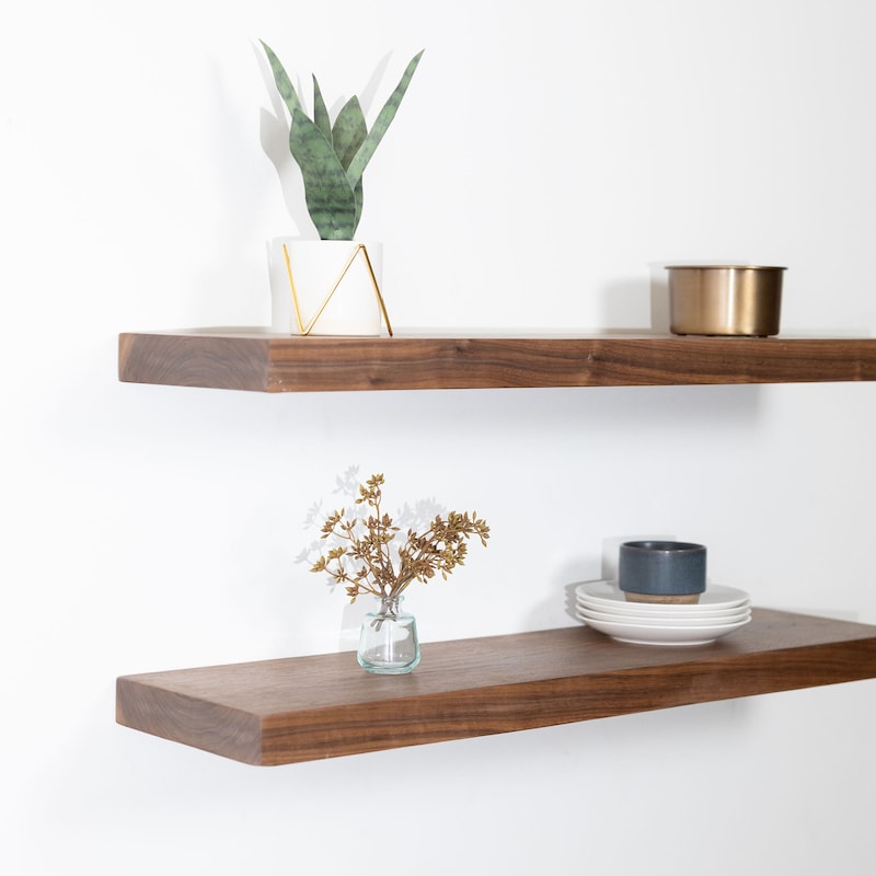 Long Floating Shelves - Etsy