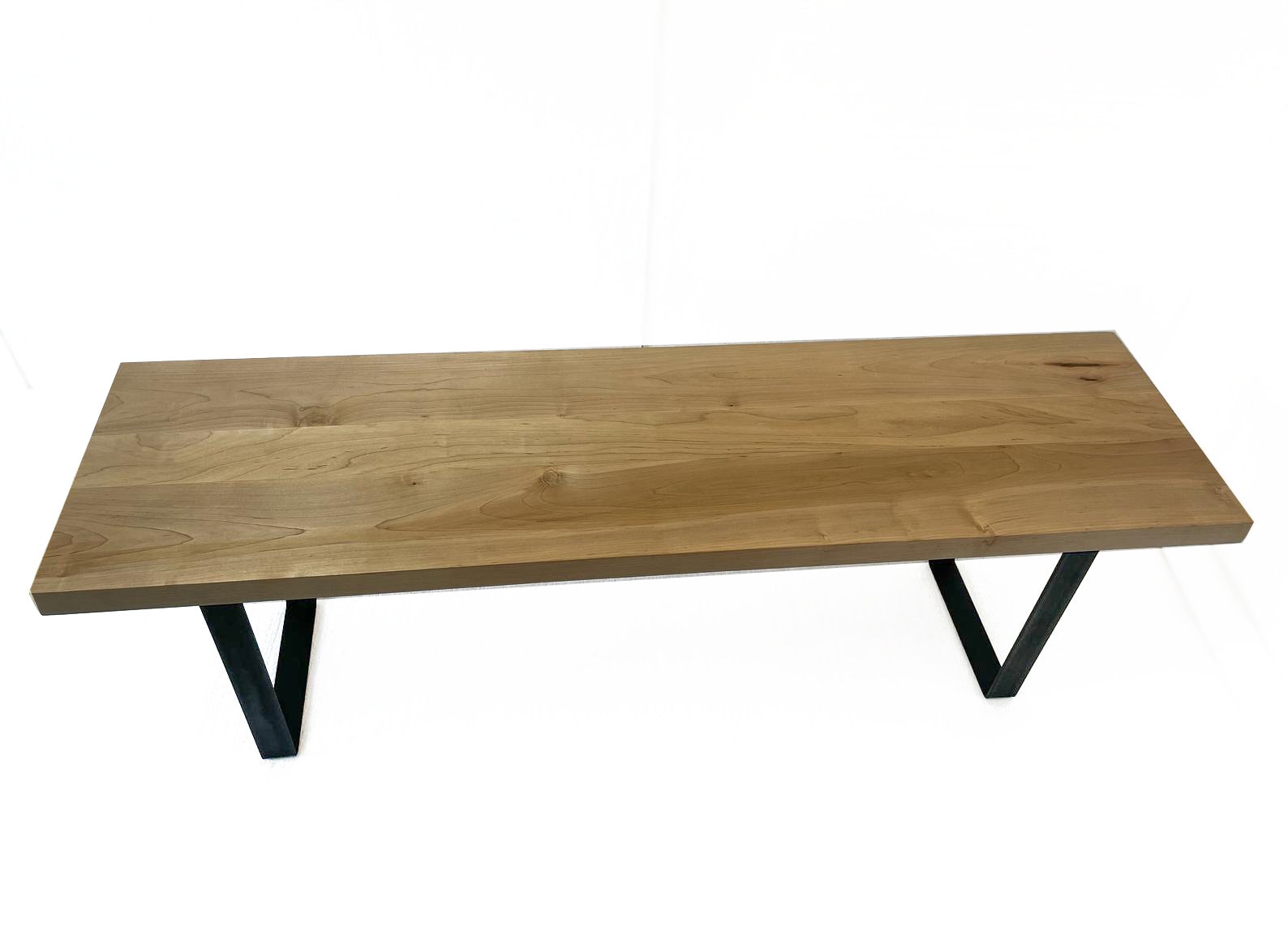 Handmade Solid Maple Bench | Etsy