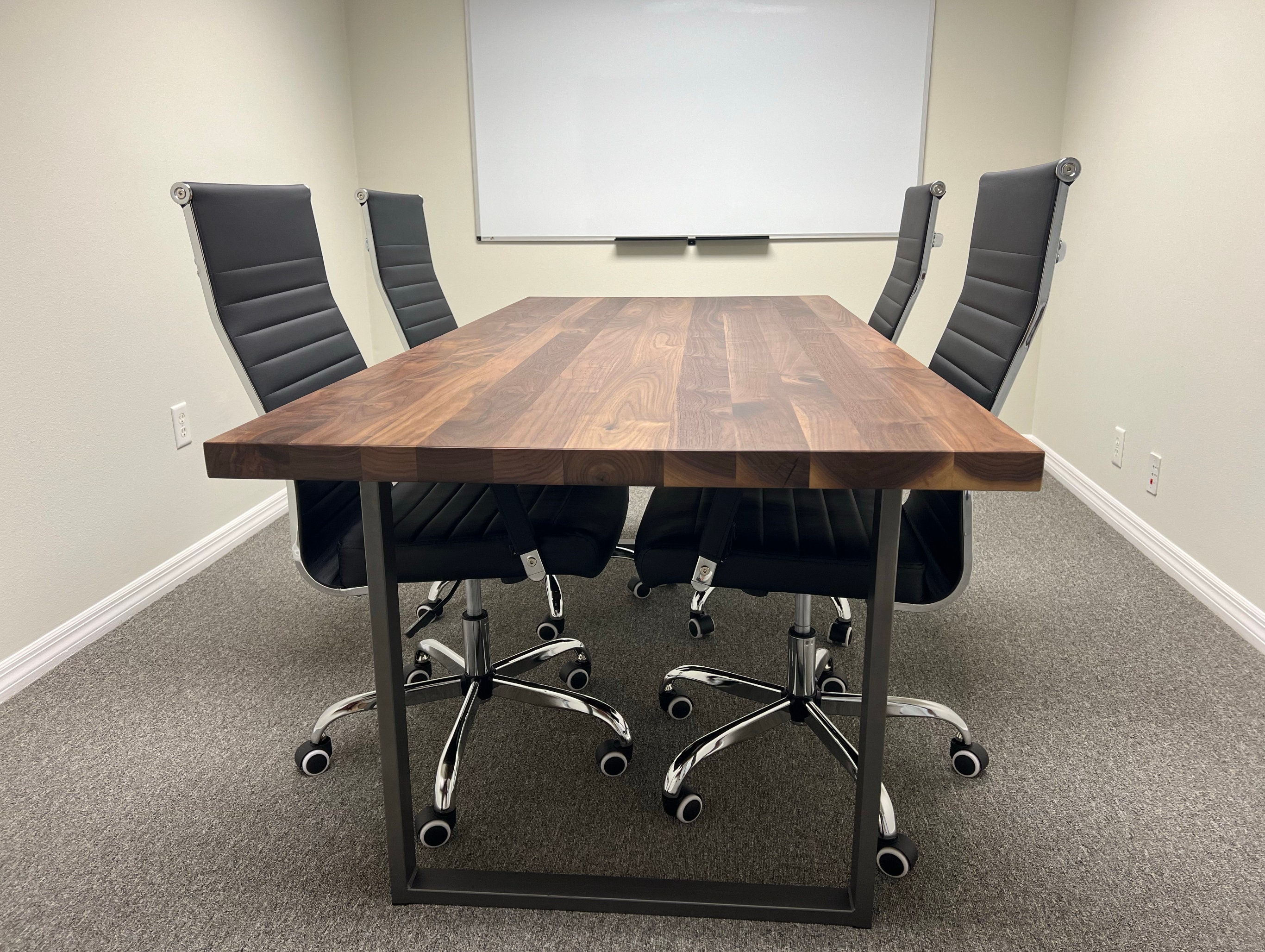 Solid Walnut Conference Table - Etsy