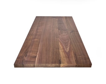 Round Walnut Table Top - Restaurant Table Tops Wooden Desk Top Natural ...