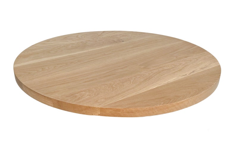 Round Walnut Table Top - Restaurant Table Tops Wooden Desk Top Natural ...