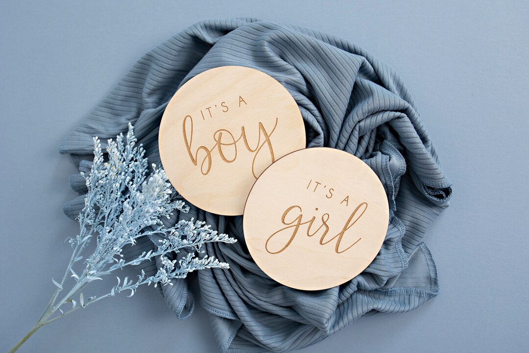 Gender Announcement Sign | Baby Announcement | It's a Boy Sign | It's a ...