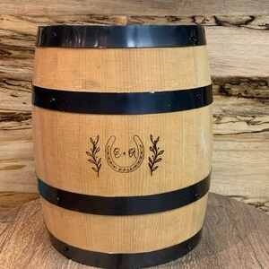 Wood Barrel Card Boxes for Wedding Receptions and Parties - 3 Sizes ...