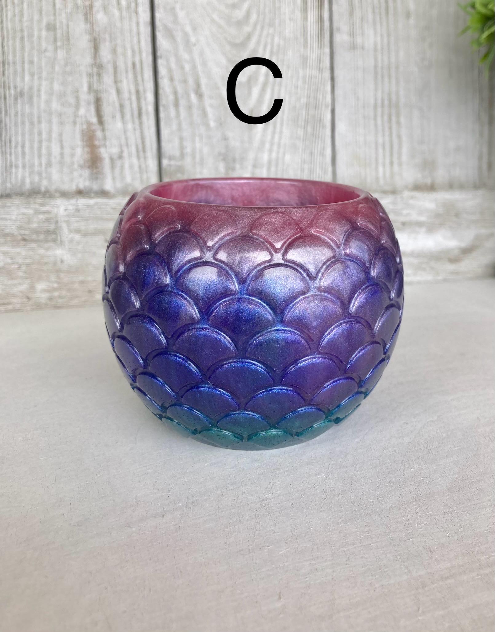 Small Mermaid Scales Decorative Bowl, Several to Choose From - Etsy