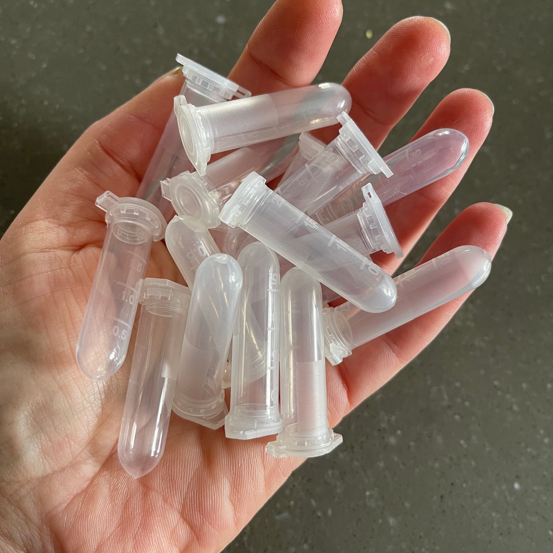 20 Miniature Plastic Storage Tubes. Watchmaker’s Parts - Etsy