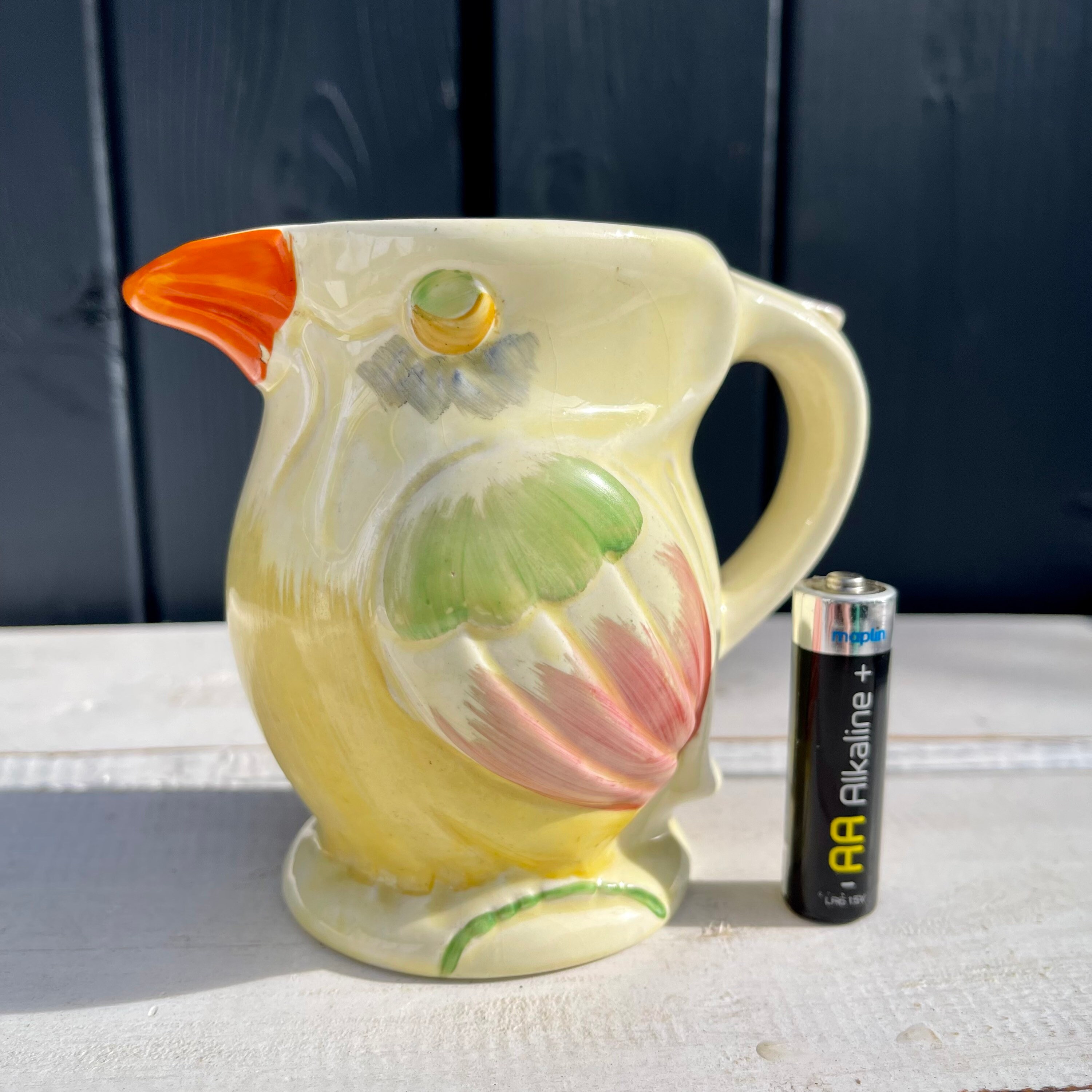 Vintage Keele Street Pottery Co small novelty bird jug | Etsy