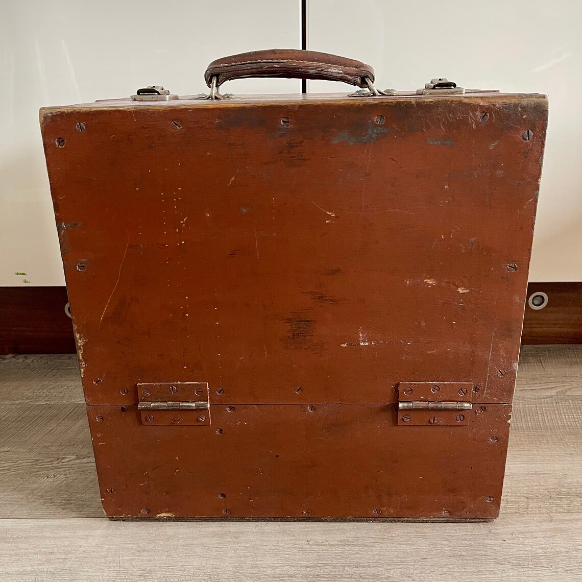Large Vintage Tool Case With 12 Shelves and 3 Compartments - Etsy UK