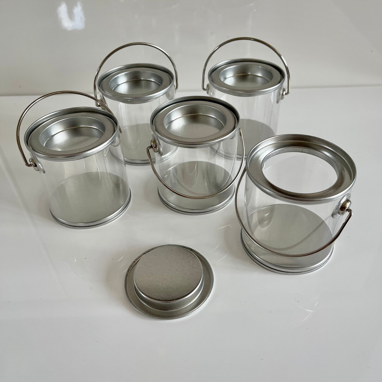 Empty Paint Can Shaped Gift Box With Lever Lid. 60x60mm. | Etsy