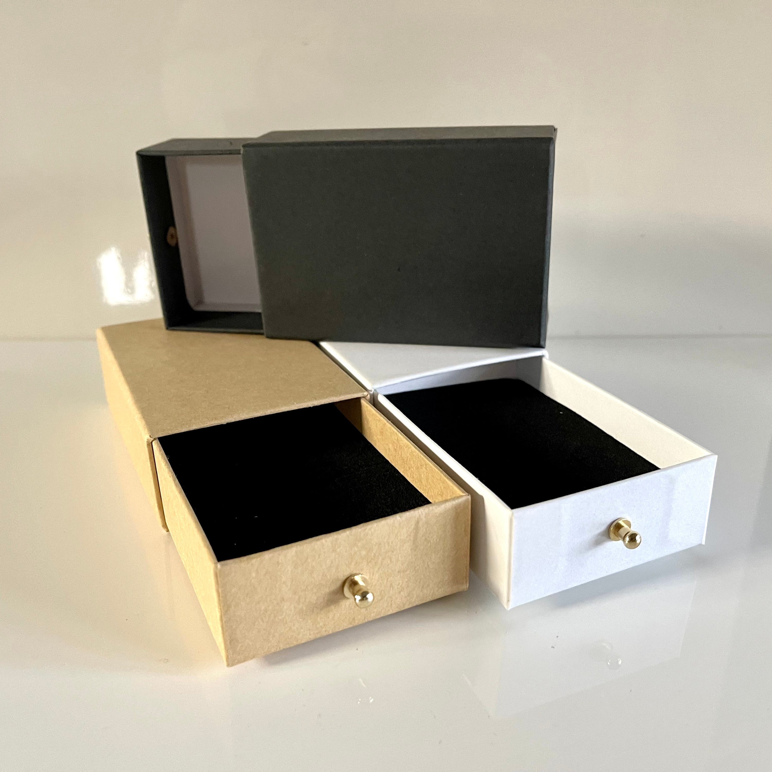 Cardboard Gift Box Drawer Three Colours in Stock - Etsy UK