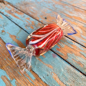 Two Extra Large Murano Glass Sweet Paperweight. 5 1/4 - Etsy