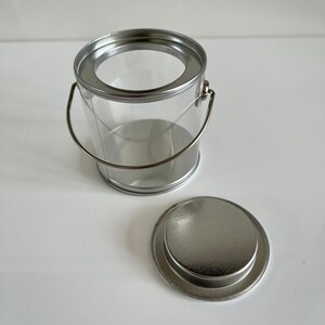 Empty Paint Can Shaped Gift Box With Lever Lid. 60x60mm. - Etsy UK