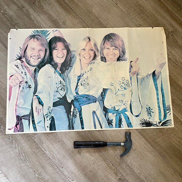 Abba Poster - Etsy