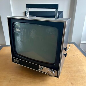 Vintage Sony Solid State Portable Television. Spares or Repairs - Etsy UK