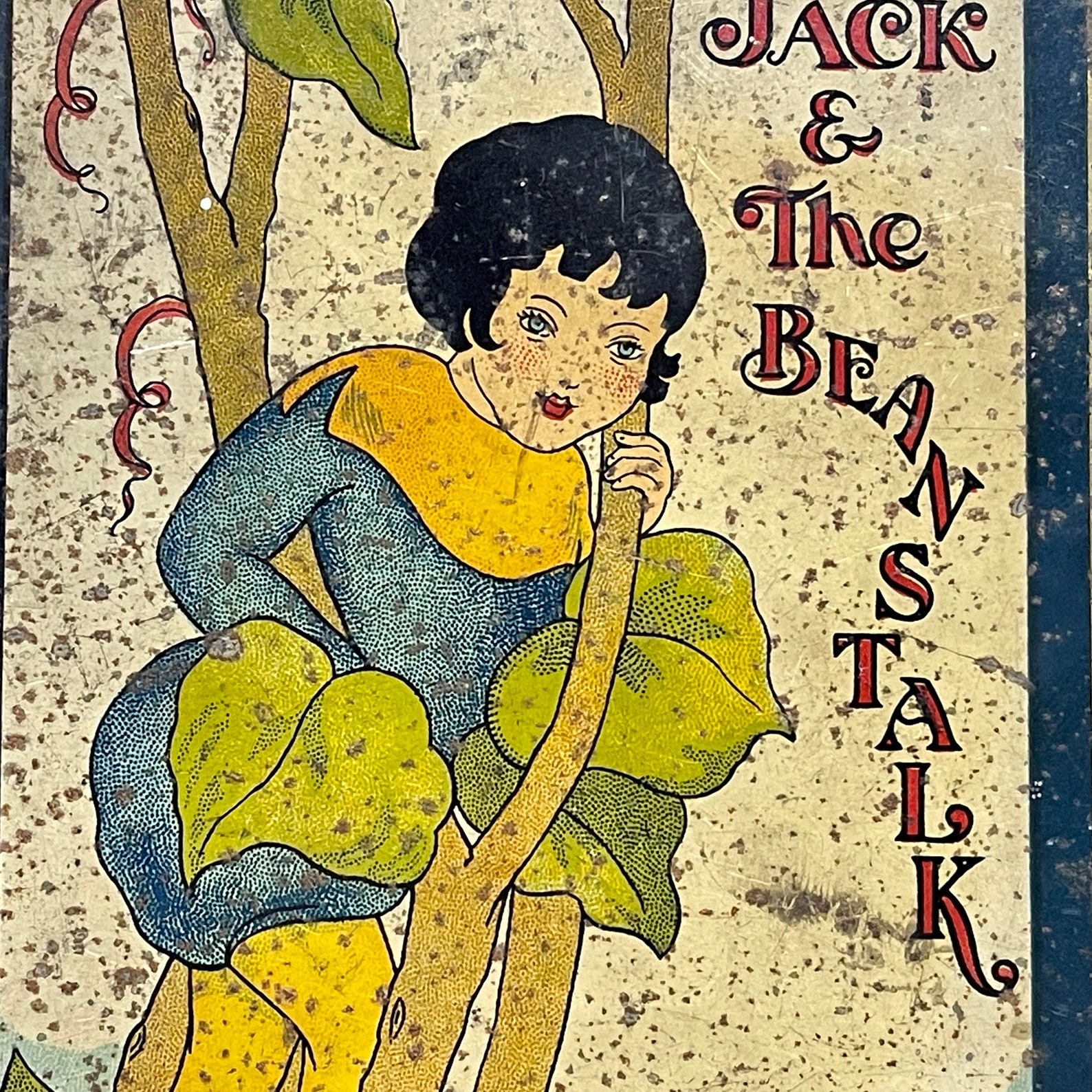 Vintage Jack & the Beanstalk Money Tin Shaped Like a Book - Etsy