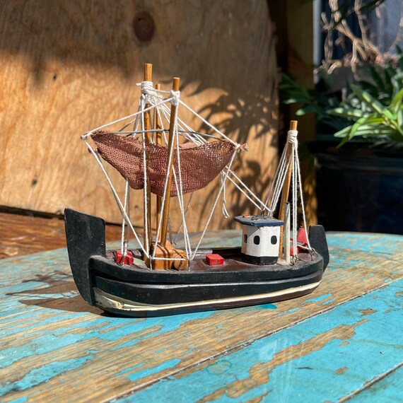 Small Wooden Fishing Boat
