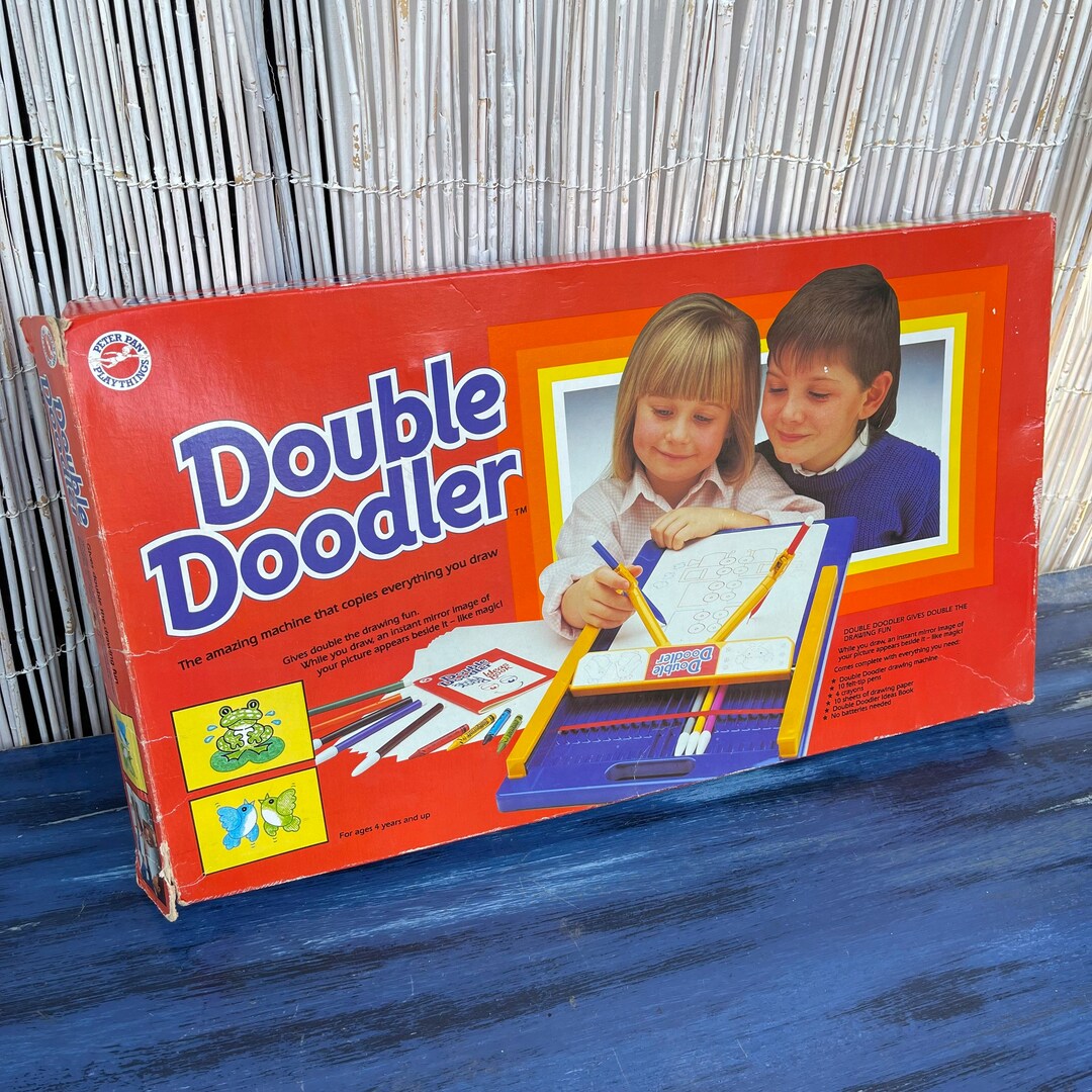 1987 Double Doodler by Peter Pan Playthings, in Original Box - Etsy
