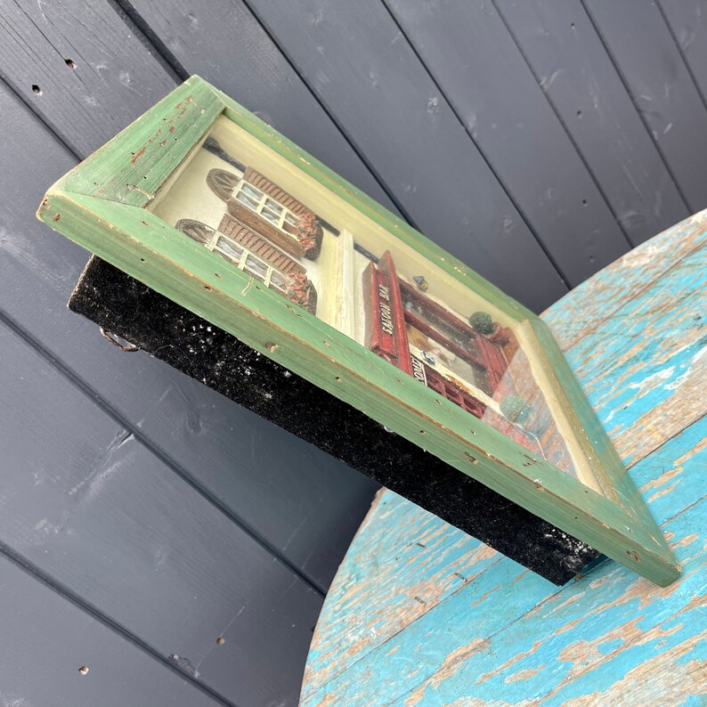 Vintage Saloon Bar Shadow Box Diorama 3D Picture Art - Etsy