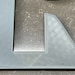Large 3D Printed Letter Stencil. Initial R in Gunmetal Grey - Etsy