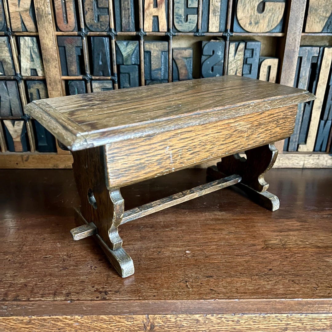 Vintage 9” Miniature Wooden Table Music Box. Restoration Project - Etsy
