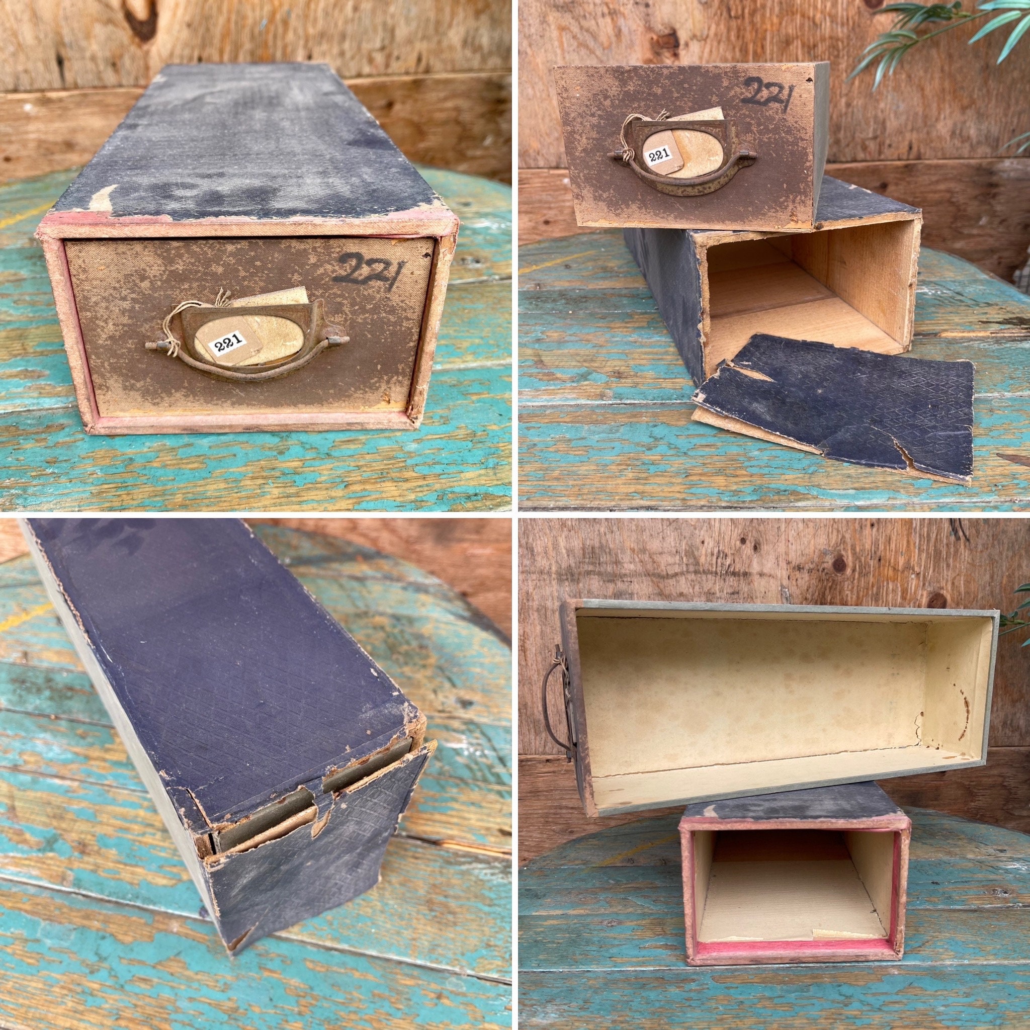 Vintage Hardboard Single Workshop , Filing Drawer. - Etsy