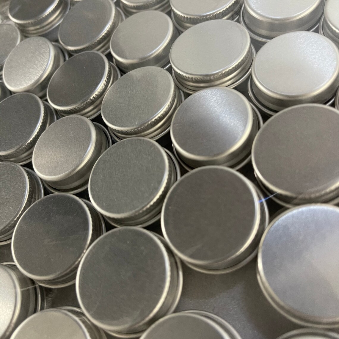 10 Small Round Aluminium Tins With Screw Lid. 5g/ml or 15g/ml - Etsy UK