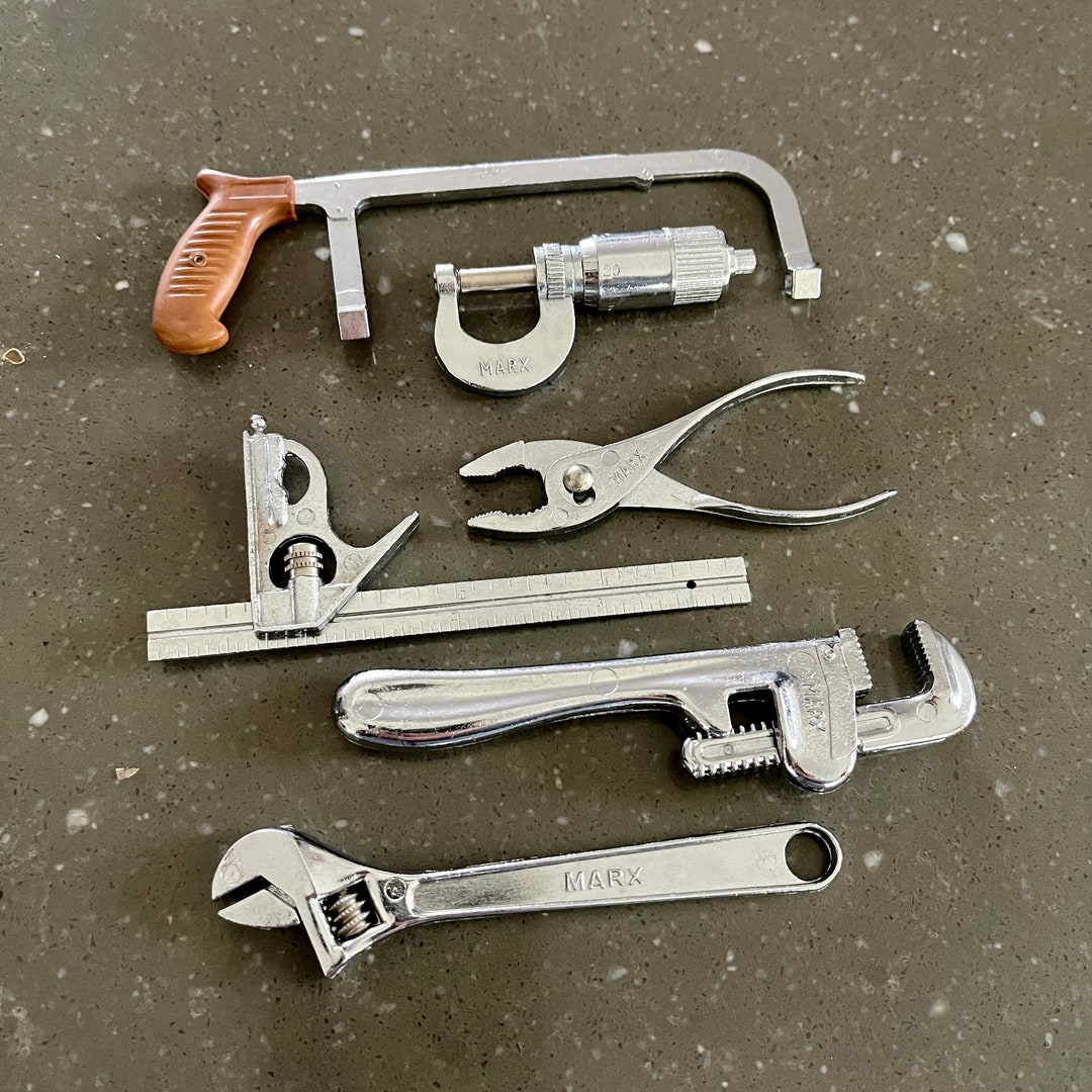 Set of 6 Vintage MARX Miniature Tools - Etsy