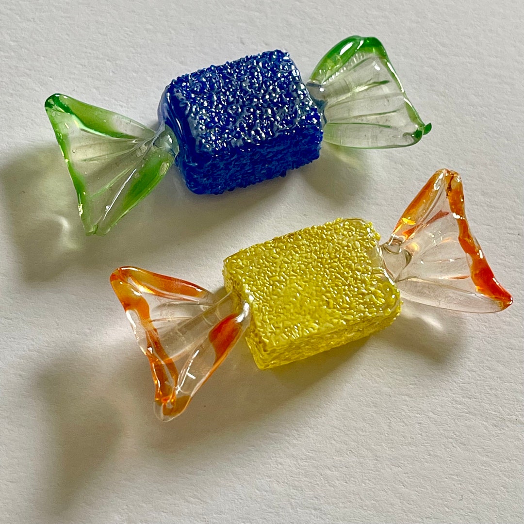 Murano Style Glass Sweet, Candy, Bonbon. Choose Your Style - Etsy