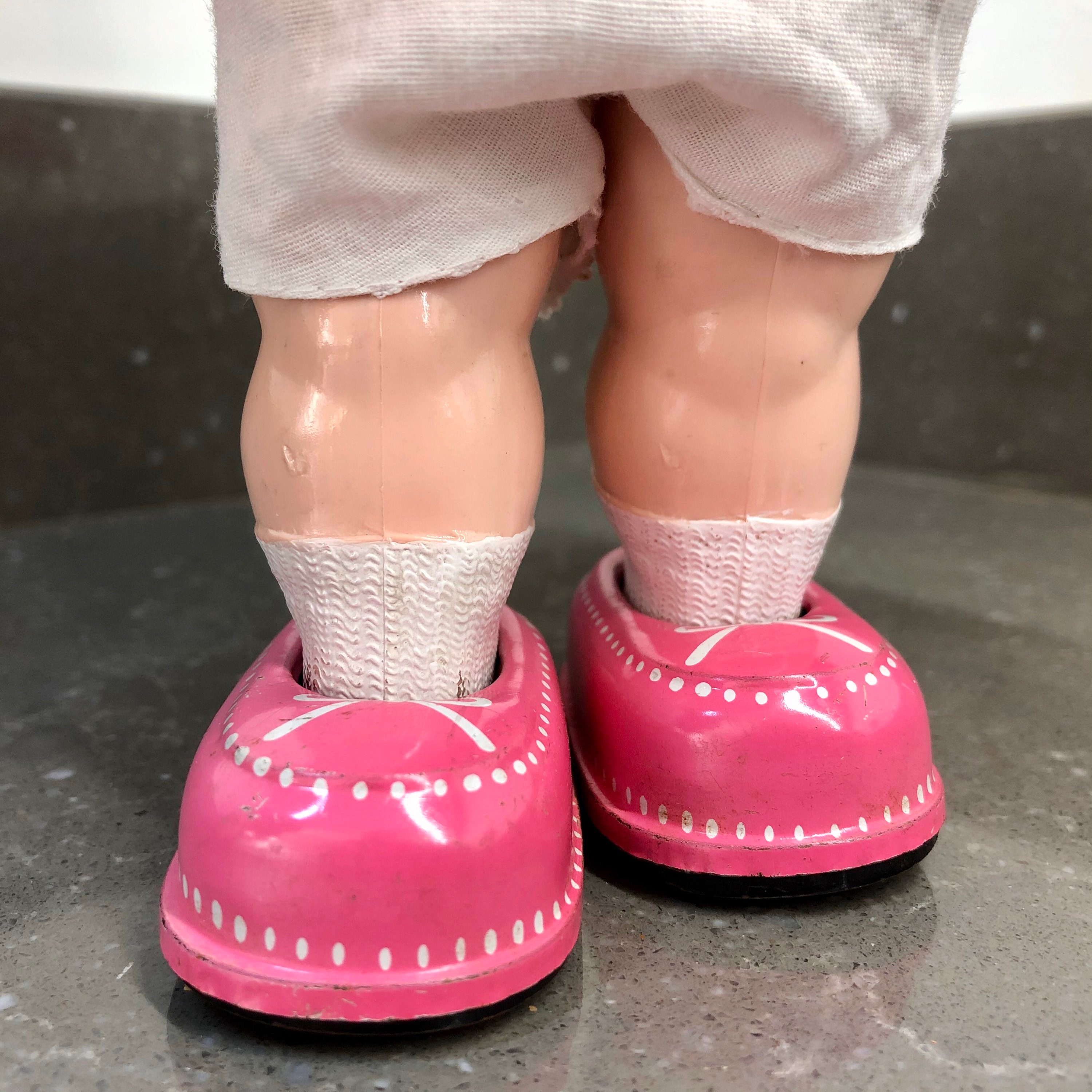 Vintage Tinplate and Plastic Japanese Clockwork Toy Doll. - Etsy