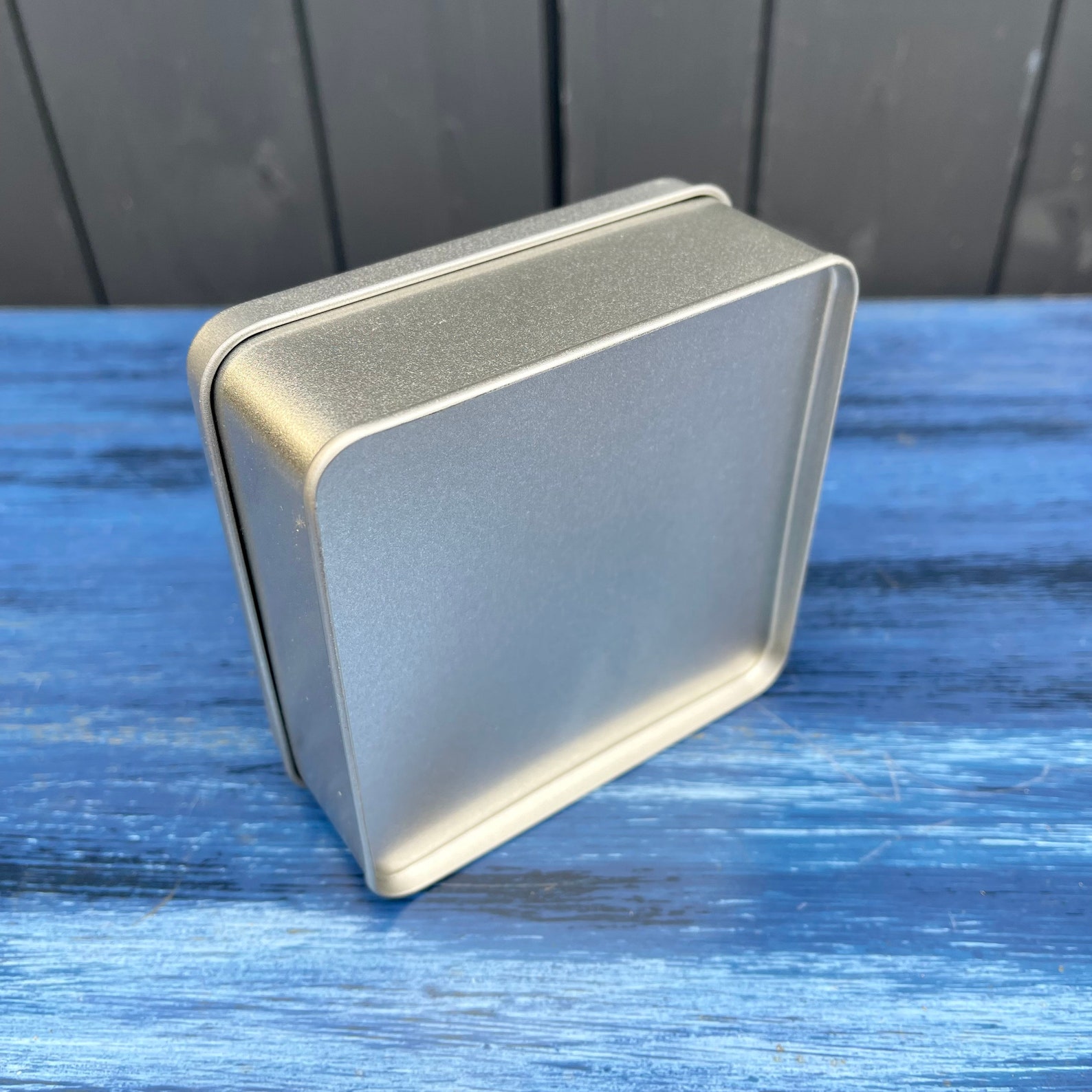 Food Safe Square Tin With Slip Lid Stepped for Stacking. 127 - Etsy
