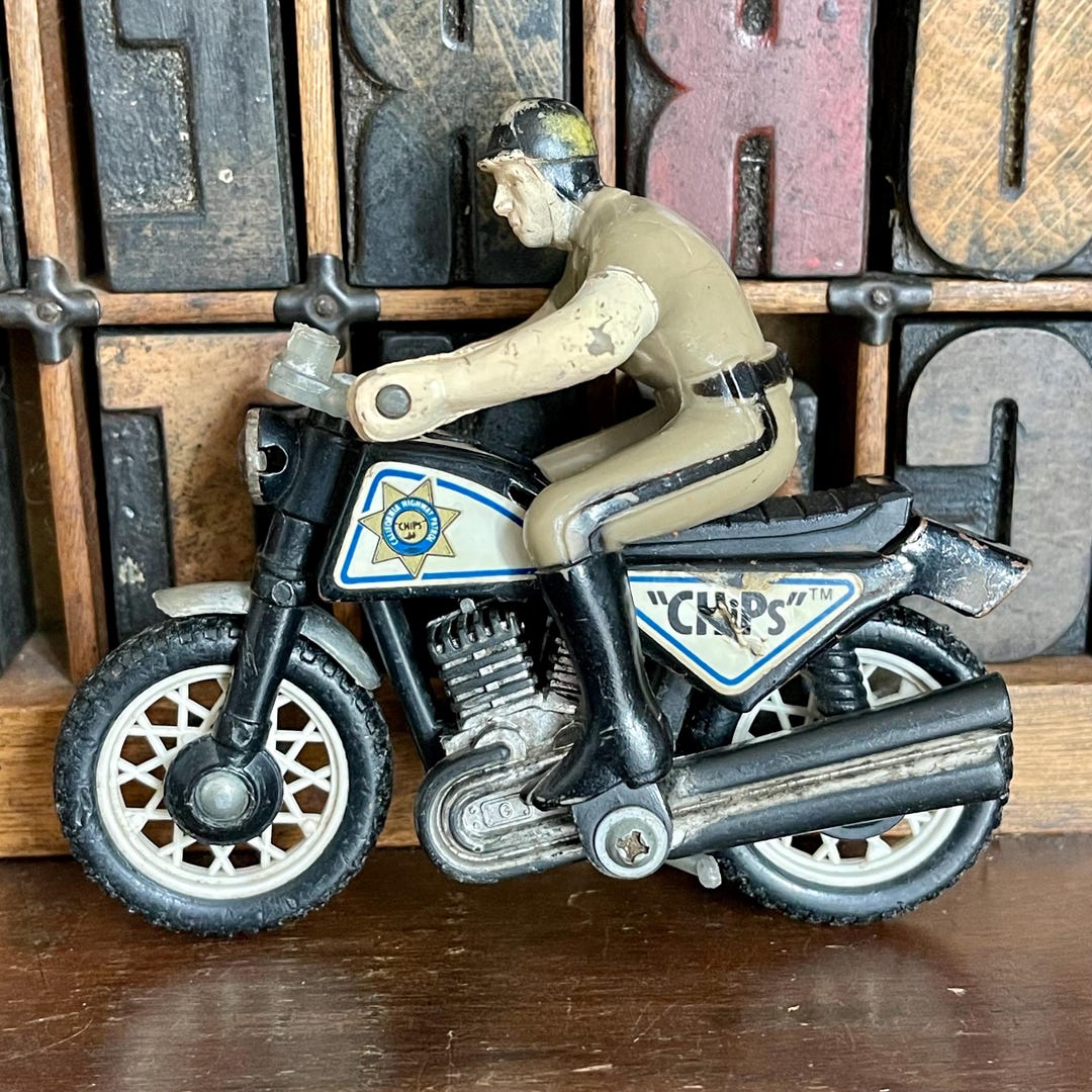 Vintage CHIPS Buddy L Motorcycle. Made in Japan - Etsy
