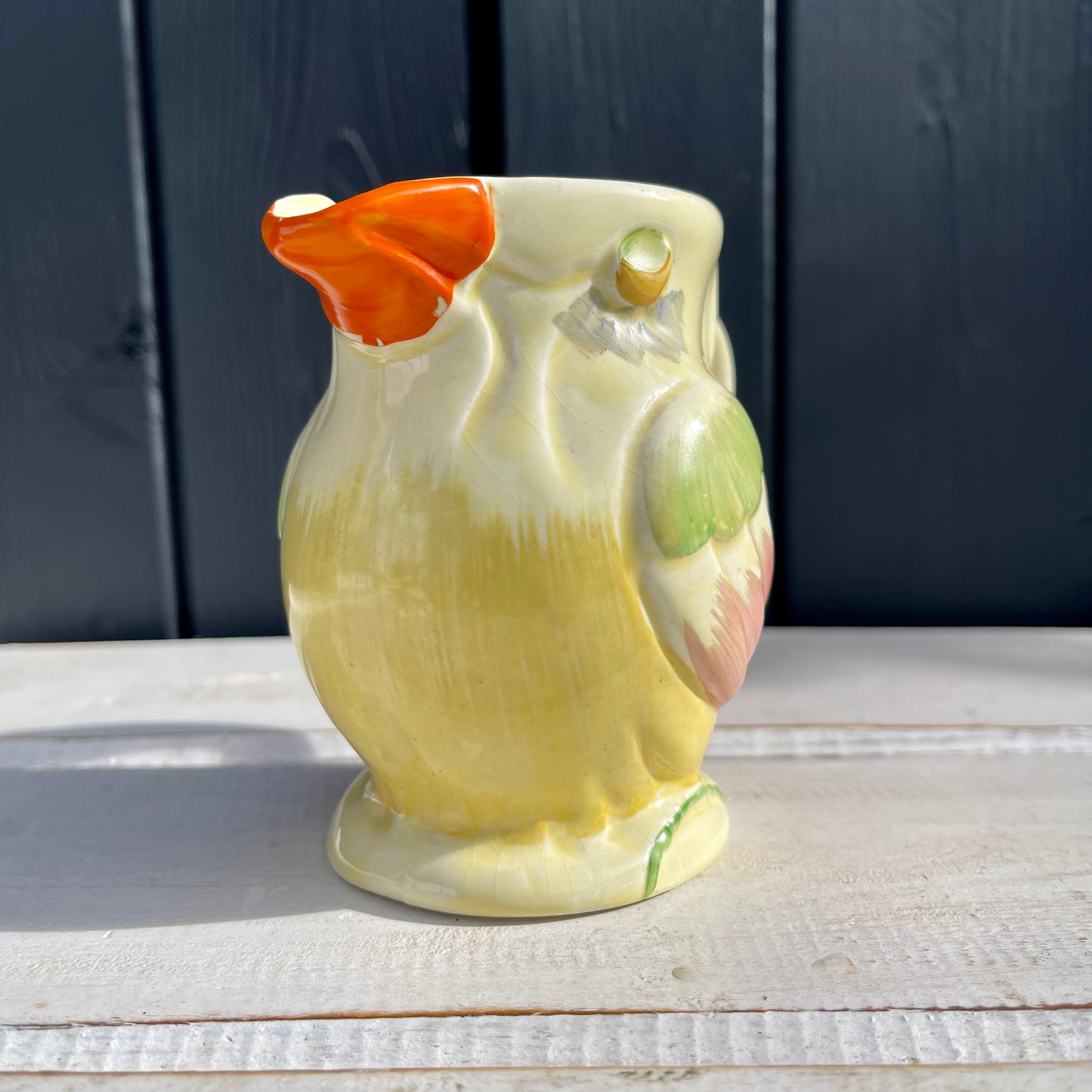 Vintage Keele Street Pottery Co small novelty bird jug | Etsy