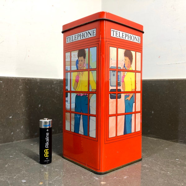 Red Telephone Box - Etsy